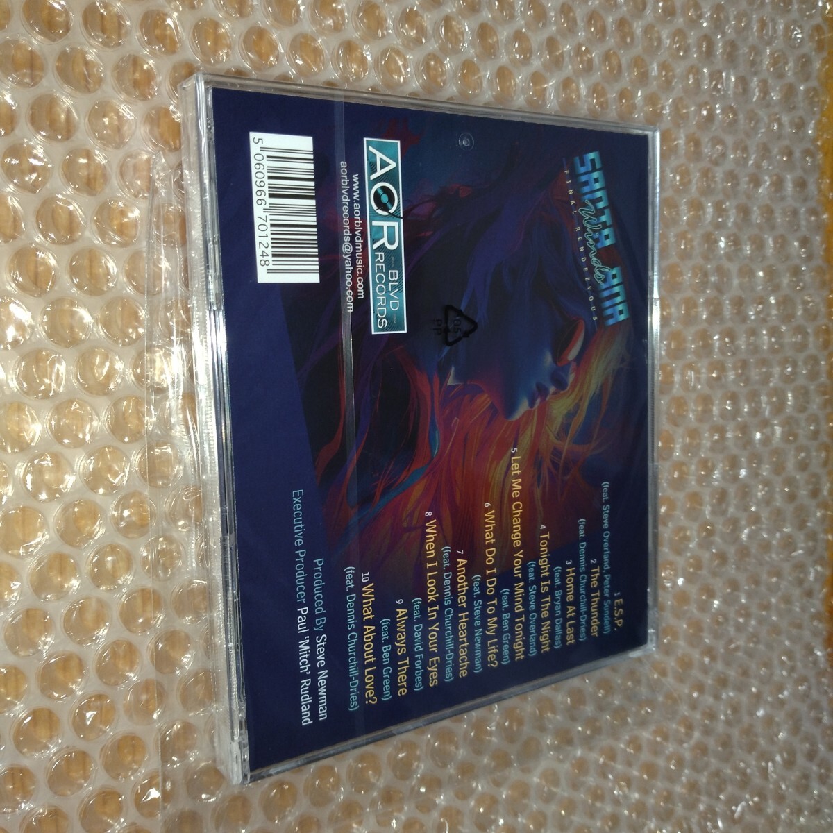 CD SANTA ANA WINDS FINAL RENDEZVOUS AOR BLVD RECORDS 2024(一般)｜売買されたオークション情報、yahooの商品情報をアーカイブ公開 ...