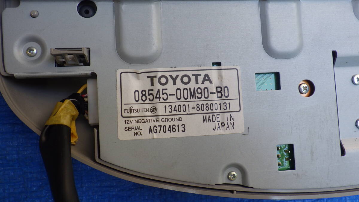 Yahoo!オークション - トヨタ純正 V9T-R59C フリップダウンモニター 08...