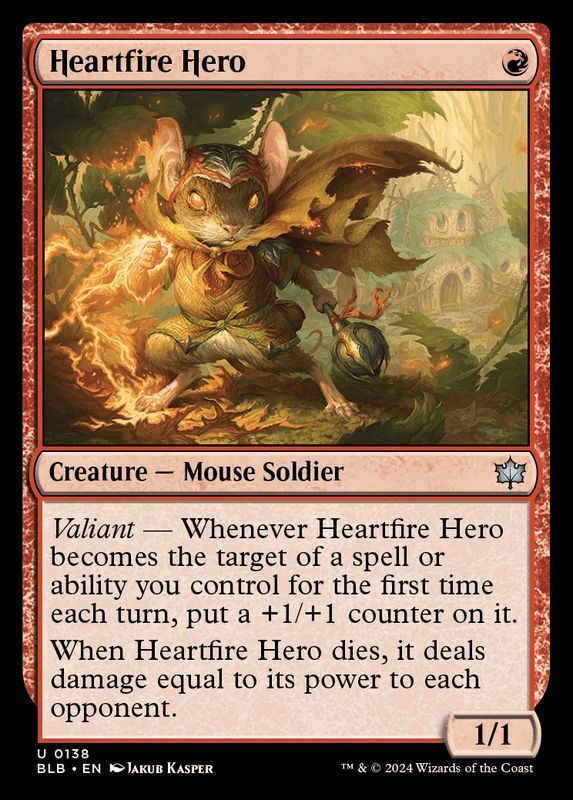 Yahoo!オークション - MTG Heartfire Hero BLB/ nomal