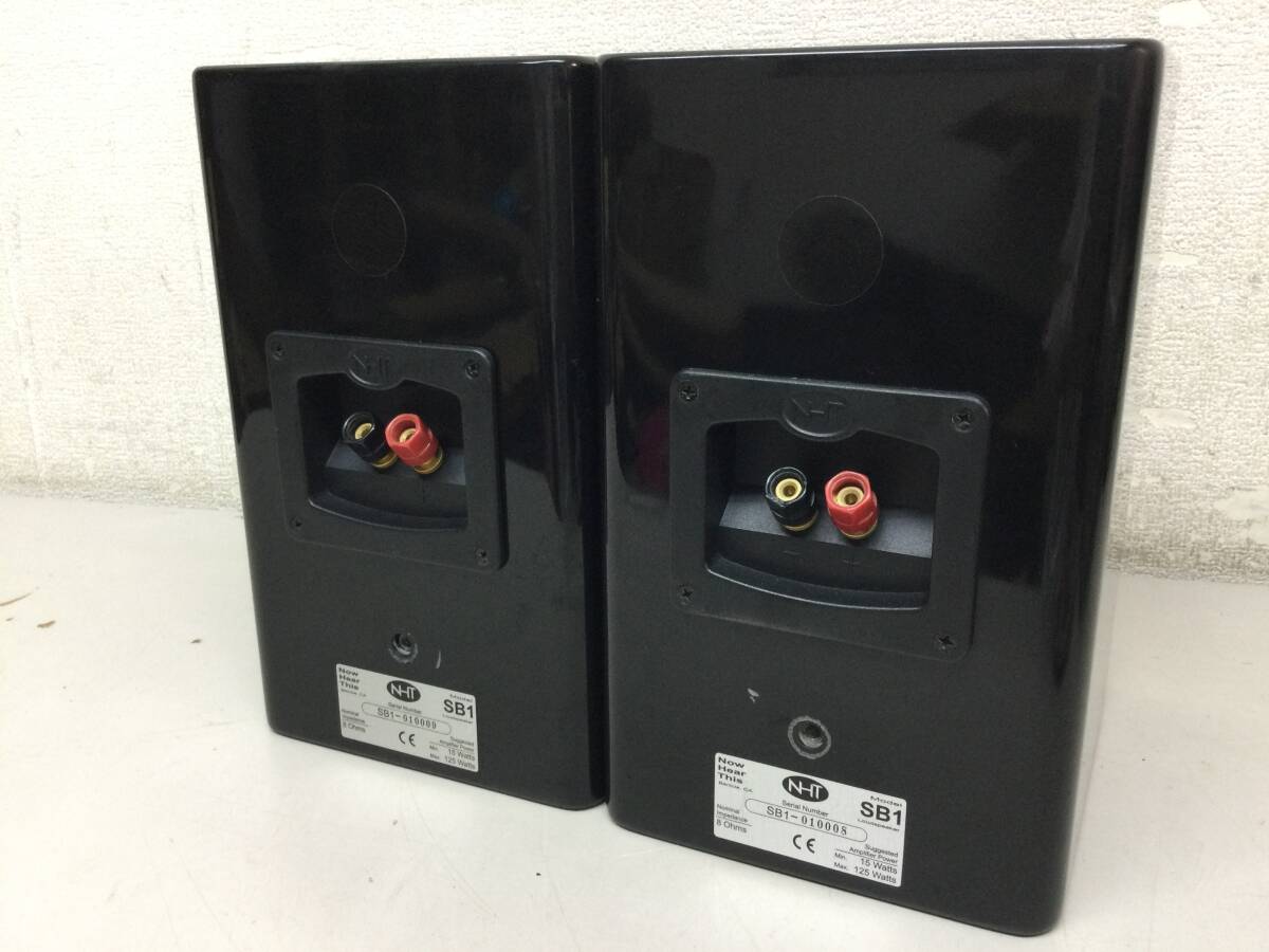 Yahoo!オークション - NHT SB1 スピーカー ペア シリアル連番 音出し確...