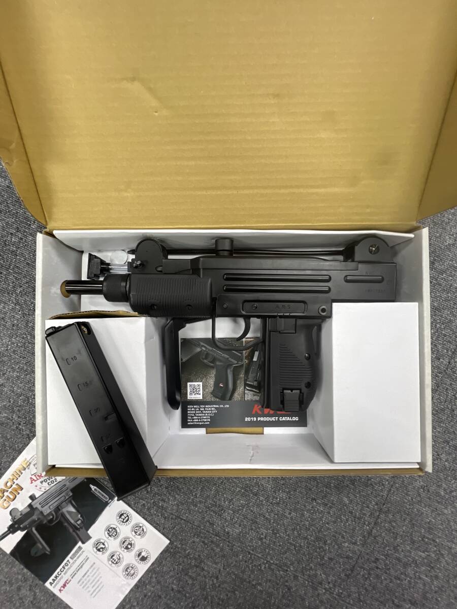 Yahoo!オークション - KWC CO2 ガスブローバック MINI UZI ミニ ウージー