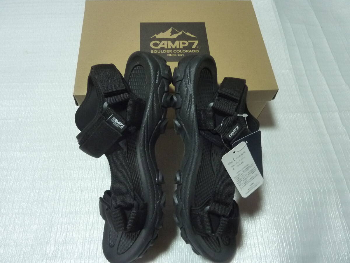 Yahoo!オークション - CAMP7 キャンプセブン スポーツサンダル【ブラ...