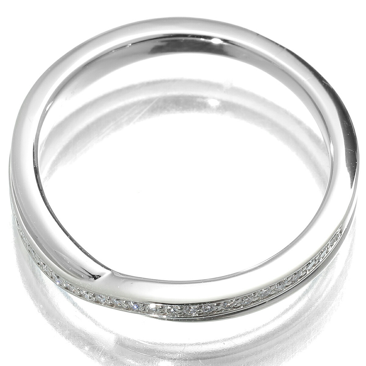 Yahoo!オークション - ハリー・ウィンストン トリスト ワンロウ リング...