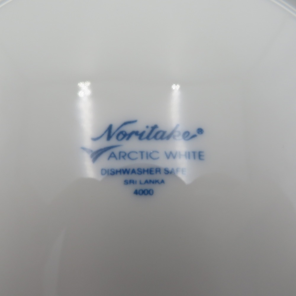 Yahoo!オークション - 食器 Noritake アークティックホワイト ディープ...