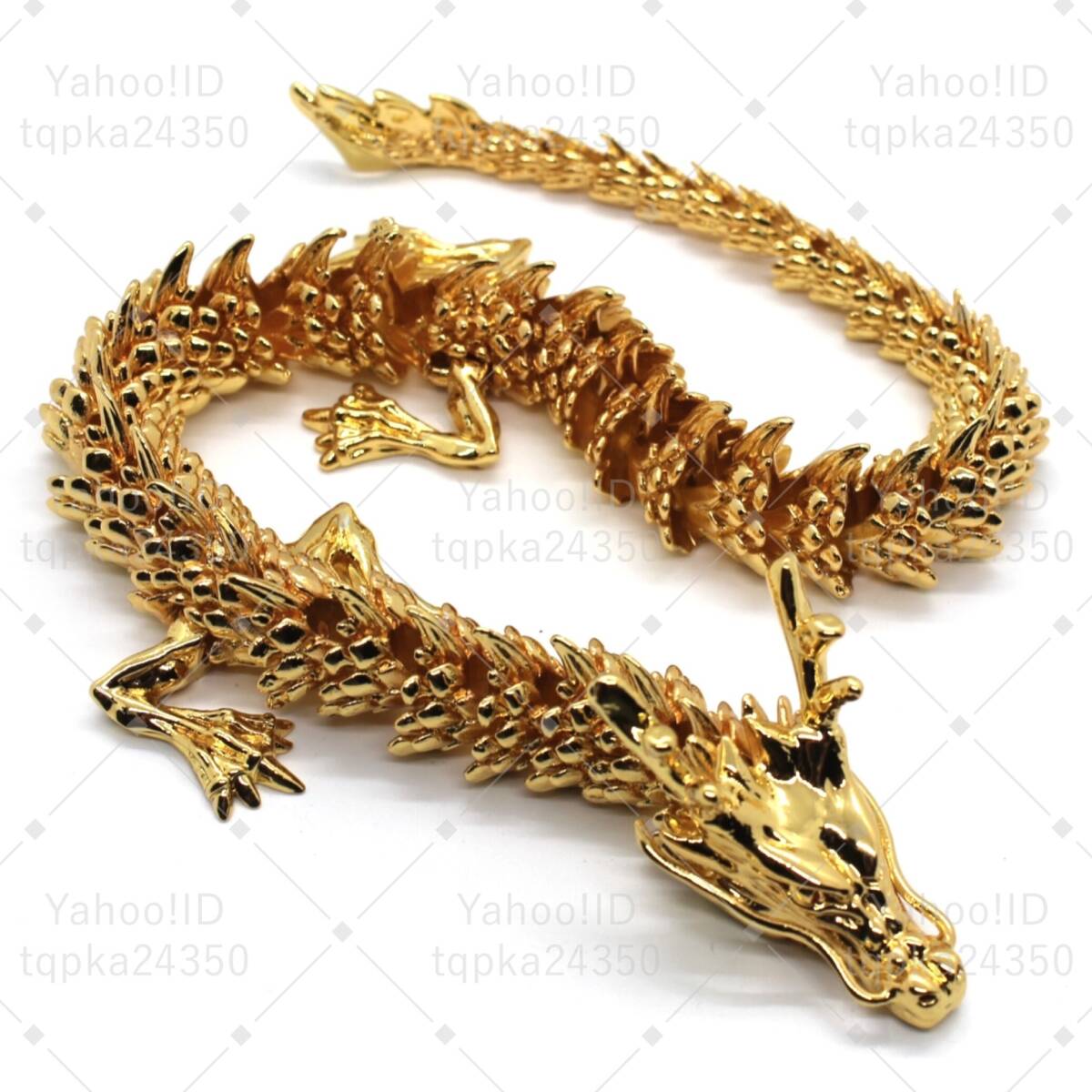 Yahoo!オークション - 216g メタルゴールド ドラゴン 金 龍 竜 龍 辰年...