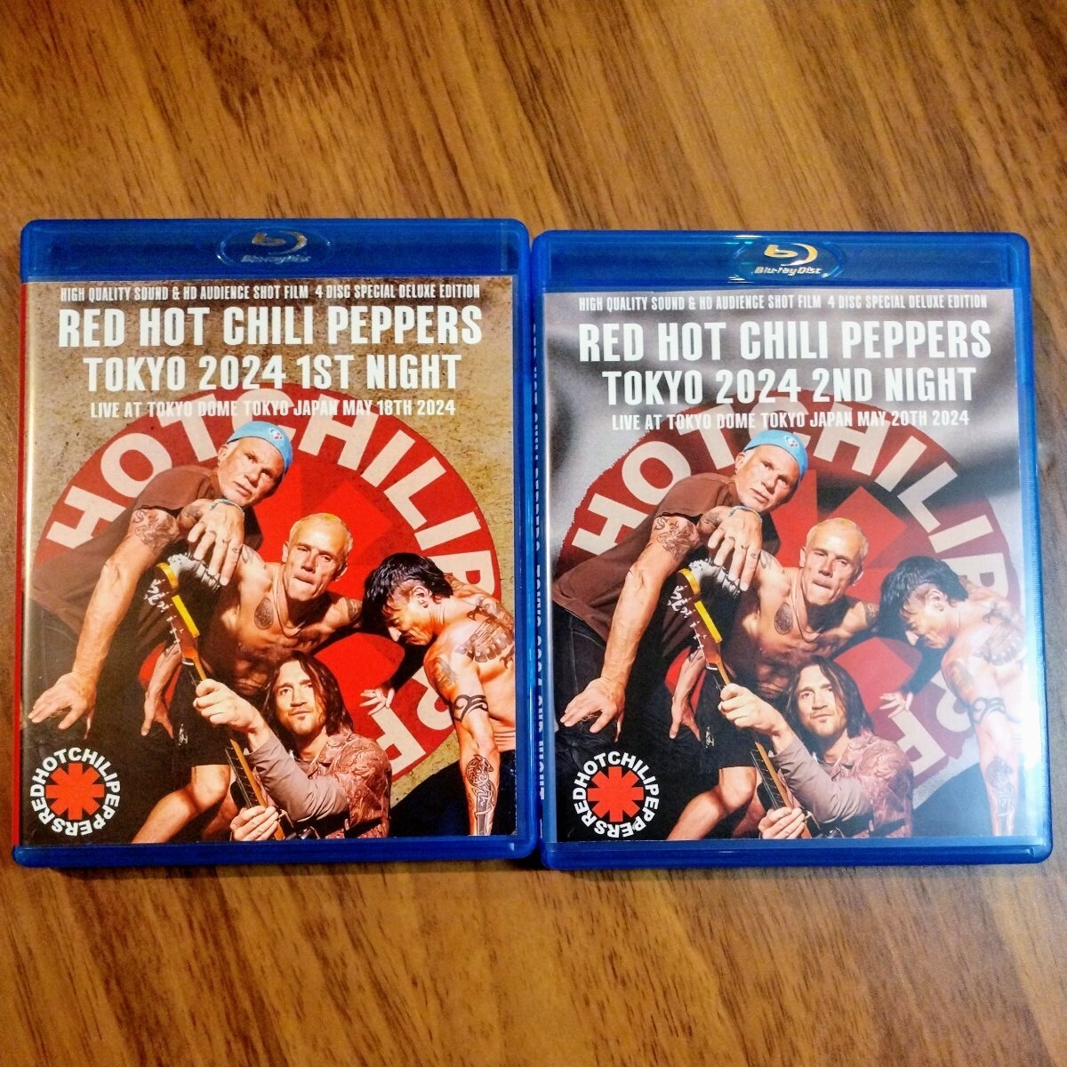 Yahooオークション Red Hot Chili Peppers Blu Ray Dvd Cd レッド