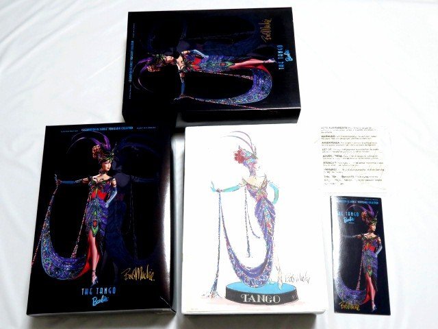 Yahoo!オークション - 未使用 ザ・タンゴ バービー THE TANGO 1998 Bo...