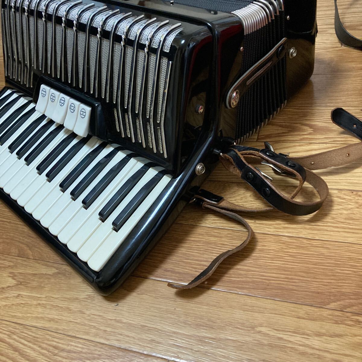 Yahoo!オークション - ヤマハ アコーディオン ブラック