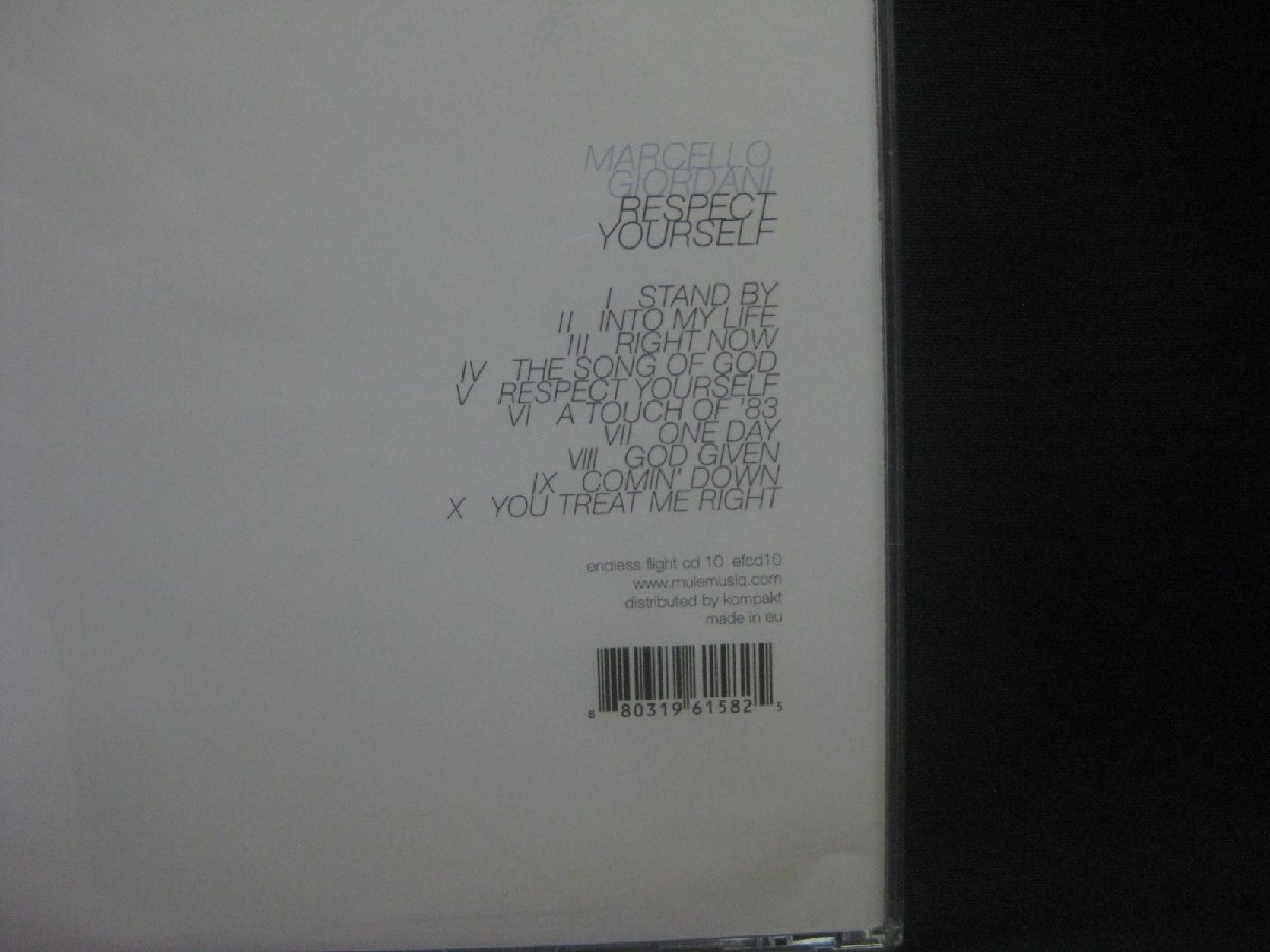 Yahoo!オークション - Marcello Giordani / Respect Yourself CD6320NO...