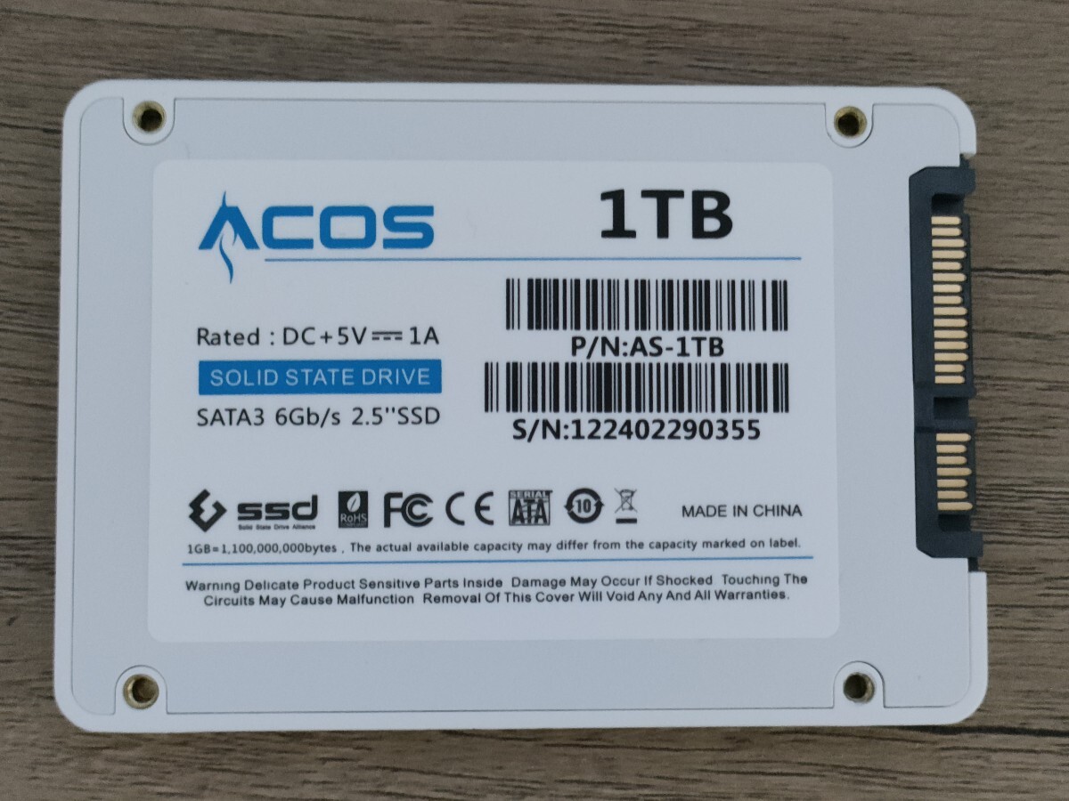 Yahoo!オークション - ACOS 2.5inch SATAⅢ Solid State Drive 1TB