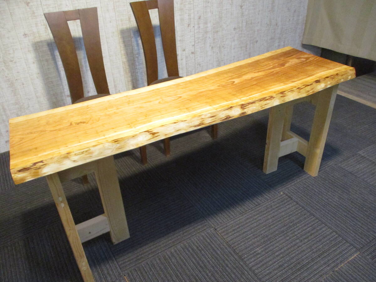 Yahoo!オークション - H005 杉 座卓 ローテーブル 一枚板 テーブル 一...