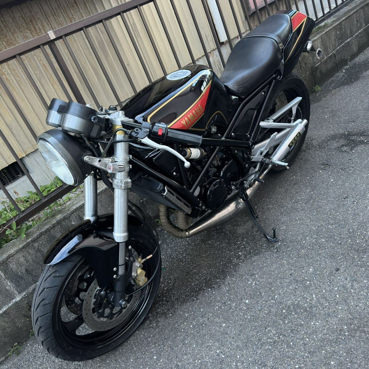 Yahoo!オークション - ヤマハ R1-Z 45PS 1KTエンジン載せ替え 倒立フォ...