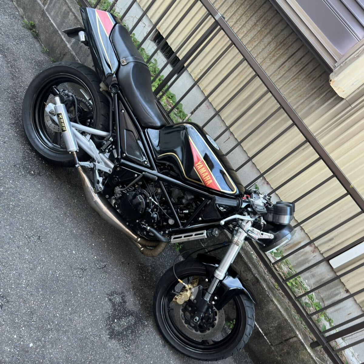 Yahoo!オークション - ヤマハ R1-Z 45PS 1KTエンジン載せ替え 倒立フォ...