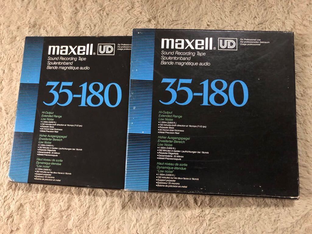 Yahoo!オークション - マクセル maxell オープンリールテープ UD 35-18...