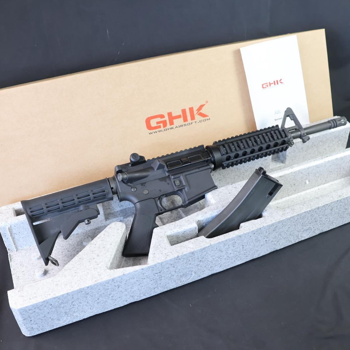 Yahoo!オークション - GHK M4A1 12.5inch CO2GBB ガスガン #12081