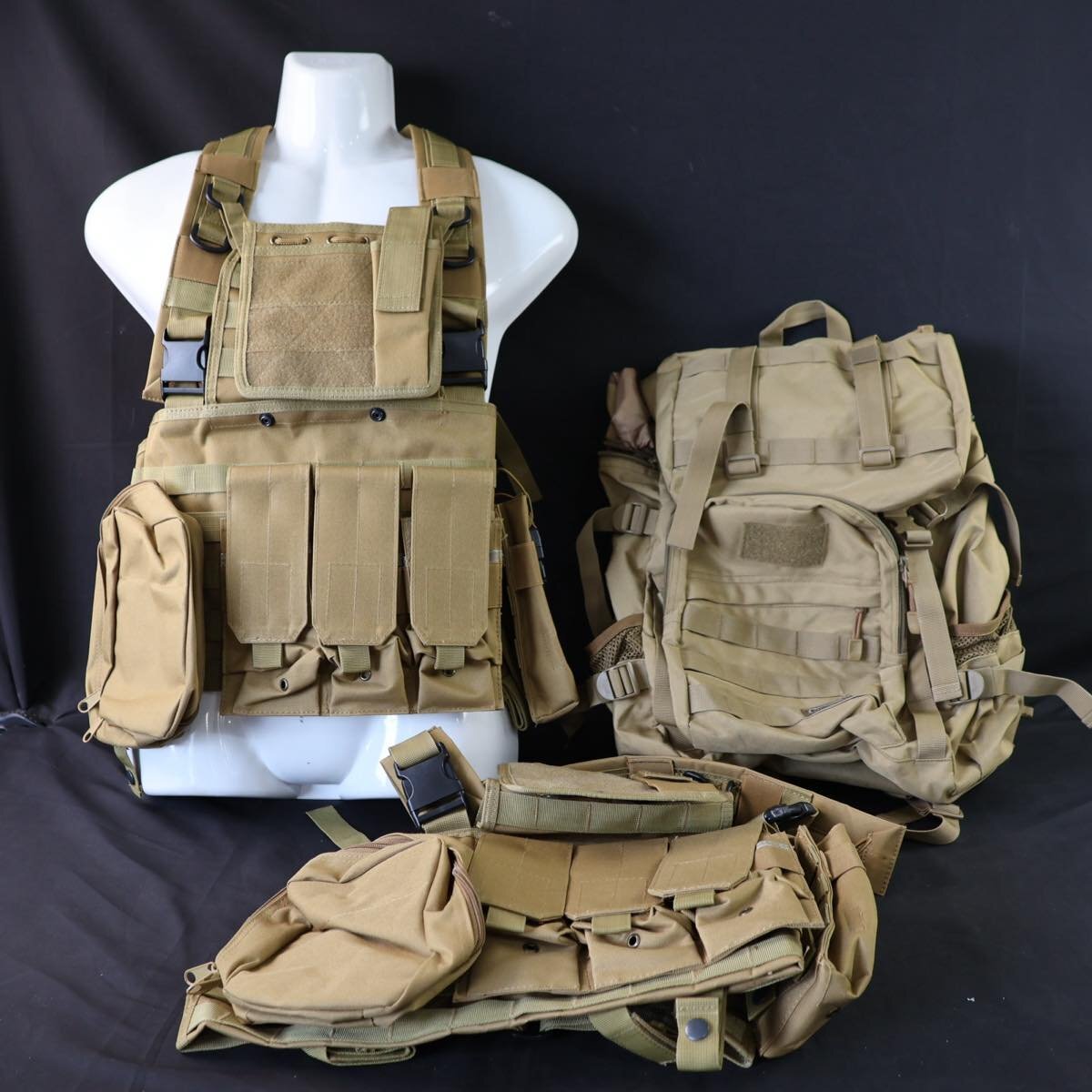 装備 おまとめ サバゲー コヨーテ チェストリグ 50L バックパック #S-11144(戦闘服)｜売買されたオークション情報、yahooの商品情報をアーカイブ公開 - オークファン ...