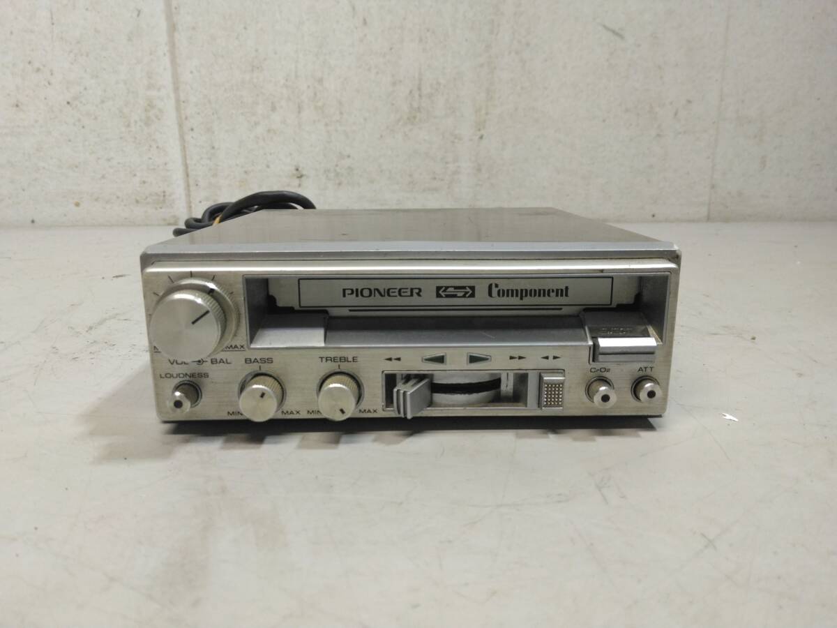 Yahoo!オークション - Pioneer パイオニア カセットデッキ KP-77G ロ...