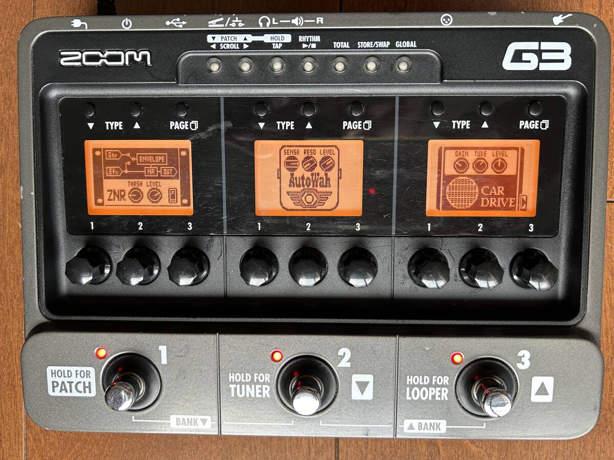 Yahoo!オークション - ZOOM G3 マルチエフェクター