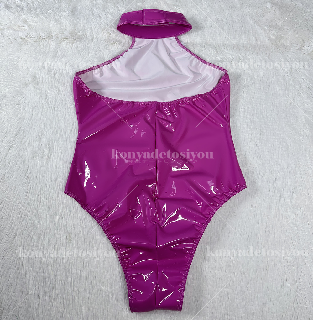 Yahoo!オークション - LJH23047バラ 超光沢 バックシャン ハイレグ 水...