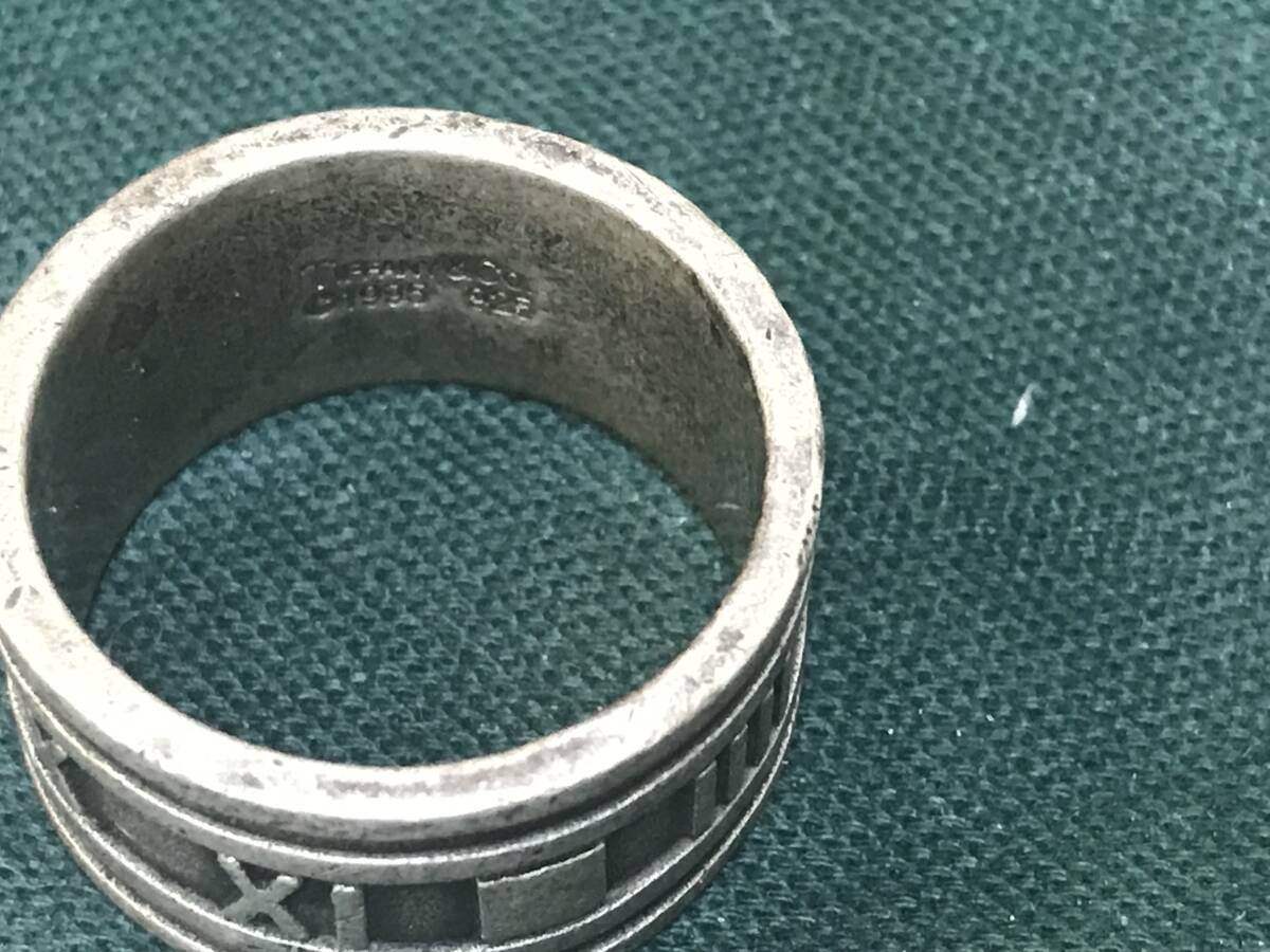 Yahoo!オークション - TIFFANY ティファニー アトラスリング 925 1995...