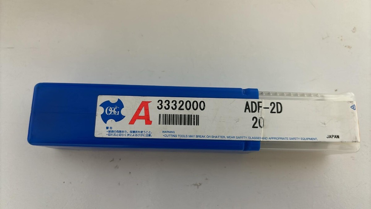 Yahoo!オークション - OSG 超硬 フラット ドリル ADF-2D 20・座ぐり用 ...