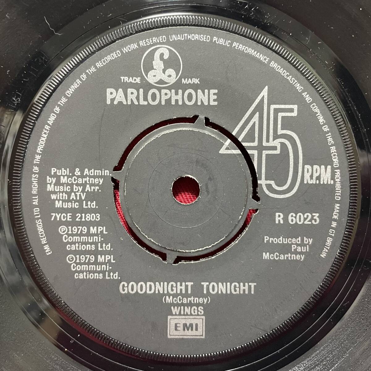 Yahoo!オークション - UKorg7”s WINGS GOODNIGHT TONIGHT