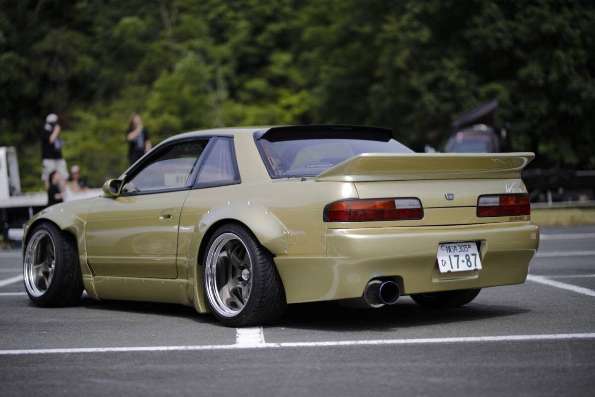 Yahoo!オークション - ニッサン シルビア S13型 ワンビアV8エンジン5速...