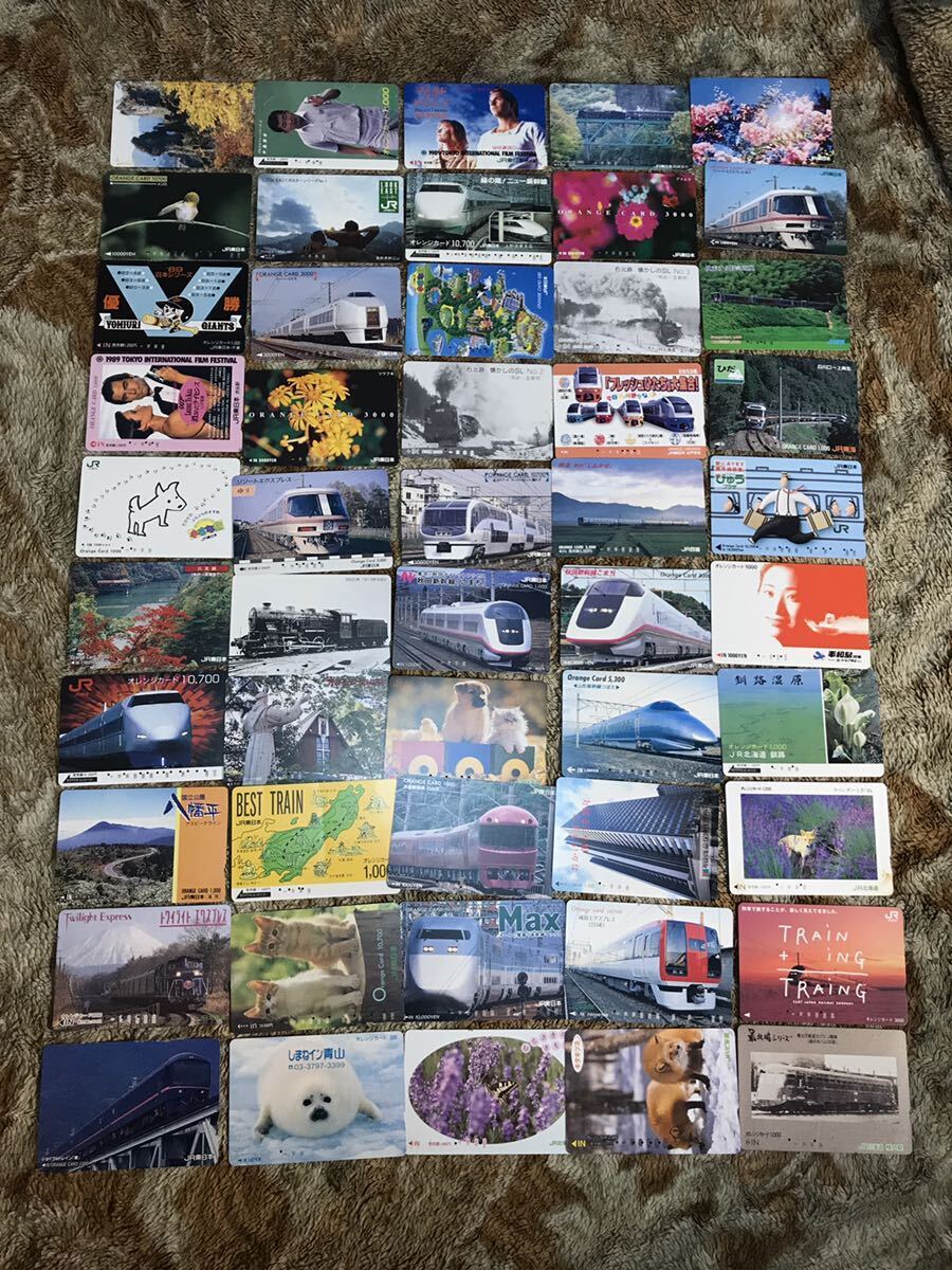 Yahoo!オークション - A006 使用済みオレカ 50枚セットF 新幹線 SL オ...