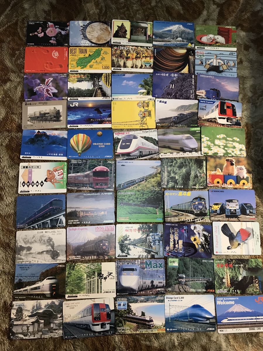 Yahoo!オークション - A006 使用済みオレカ 50枚セットF 新幹線 SL オ...