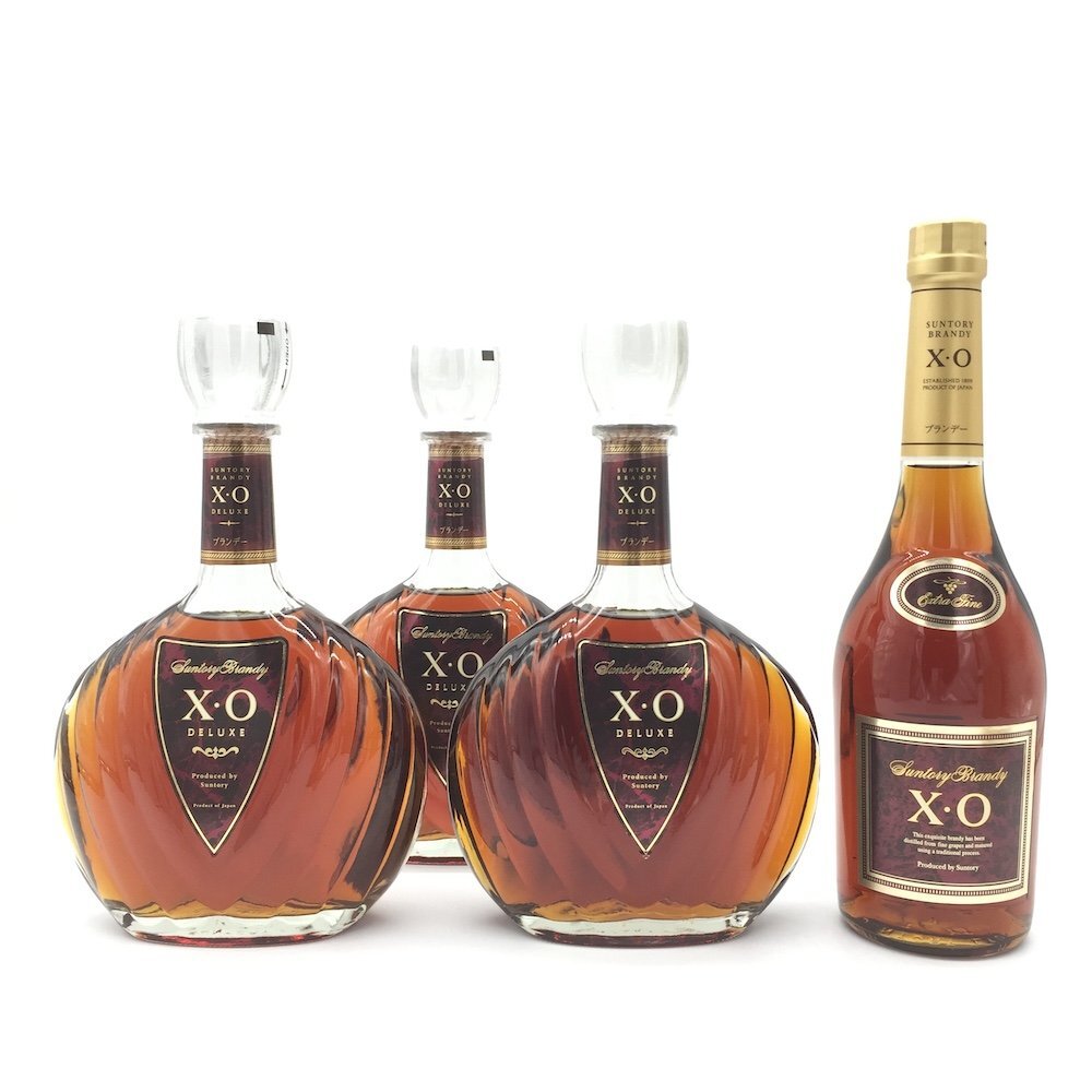 Yahoo!オークション - サントリーブランデー XO 2種 （デラックス 700...