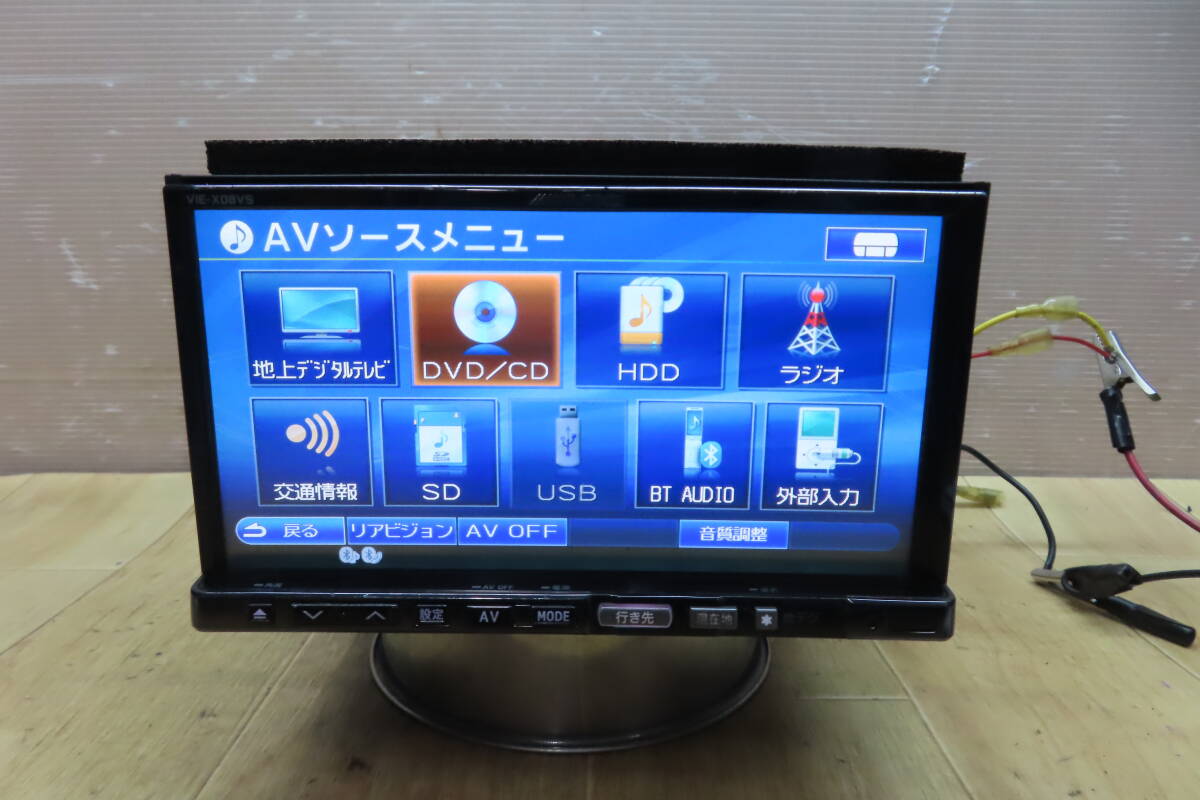 Yahoo!オークション - 動作保証付 A1077/ALPINE アルパイン VIE-X08VS ...