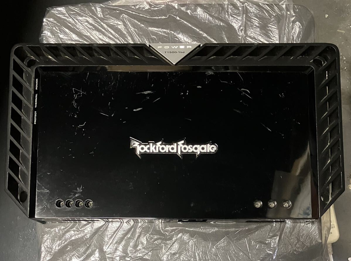 Yahoo!オークション - Rockford ロックフォード FOSGATE T1500-1bd