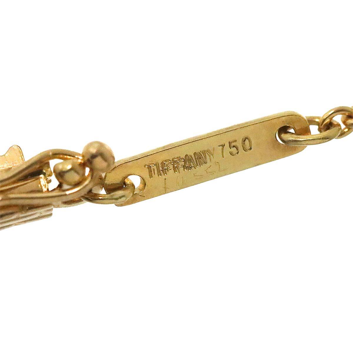 ティファニー TIFFANY&Co. ダイヤ ネックレス 40cm K18 YG ティファニー TIFFANY&Co. ダイヤ ネックレス 40cm K18 YG