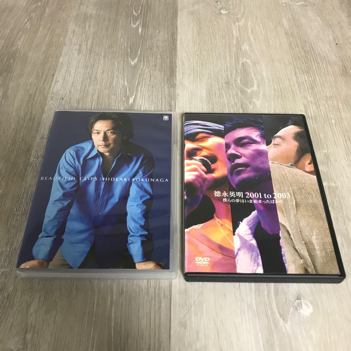 Yahoo!オークション - 447 DVD 徳永英明 BEAUTIFUL CLIPS 2枚組 2001 t...