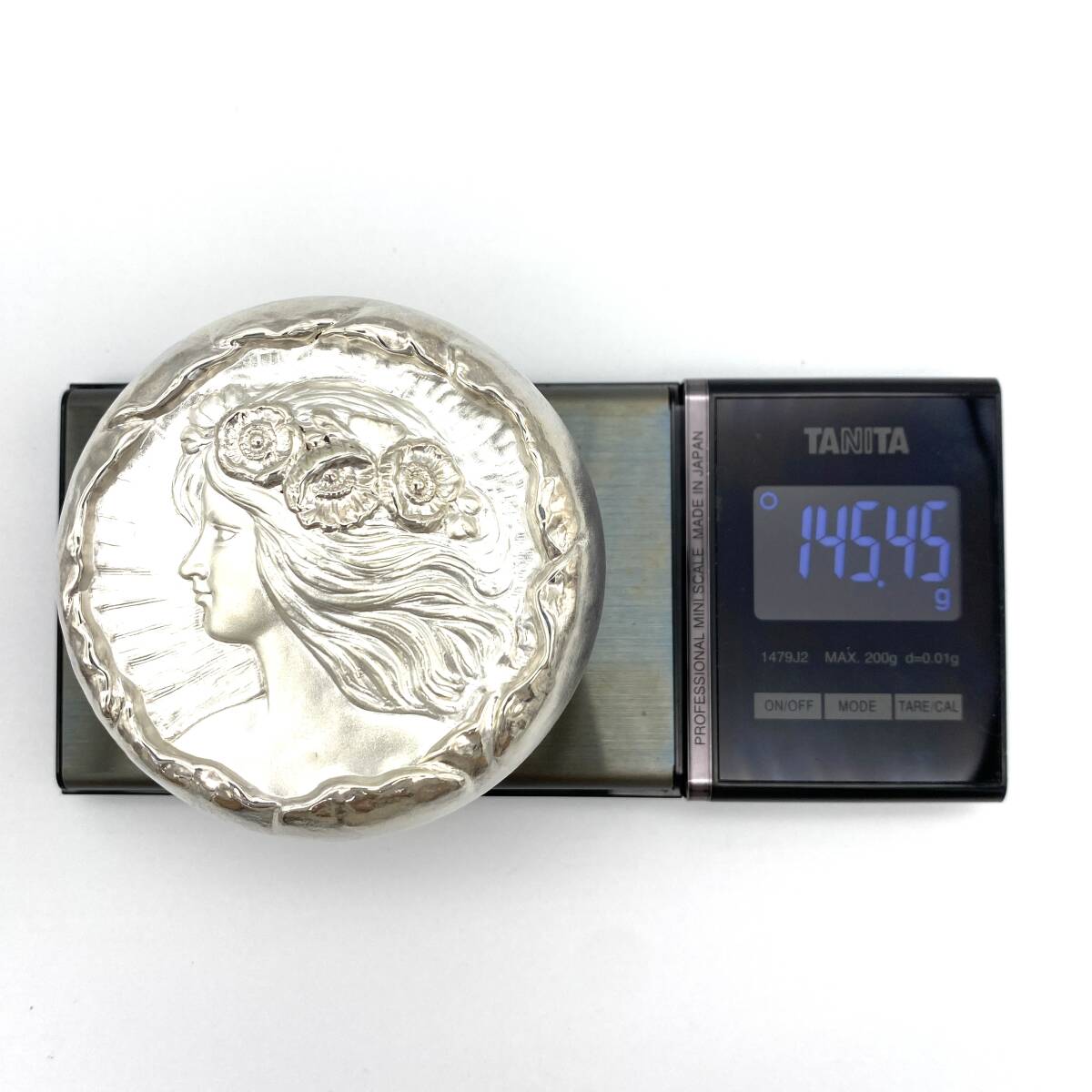 Yahoo!オークション - TY1378 【銀製 刻印あり】ボンボニエール 総重量...