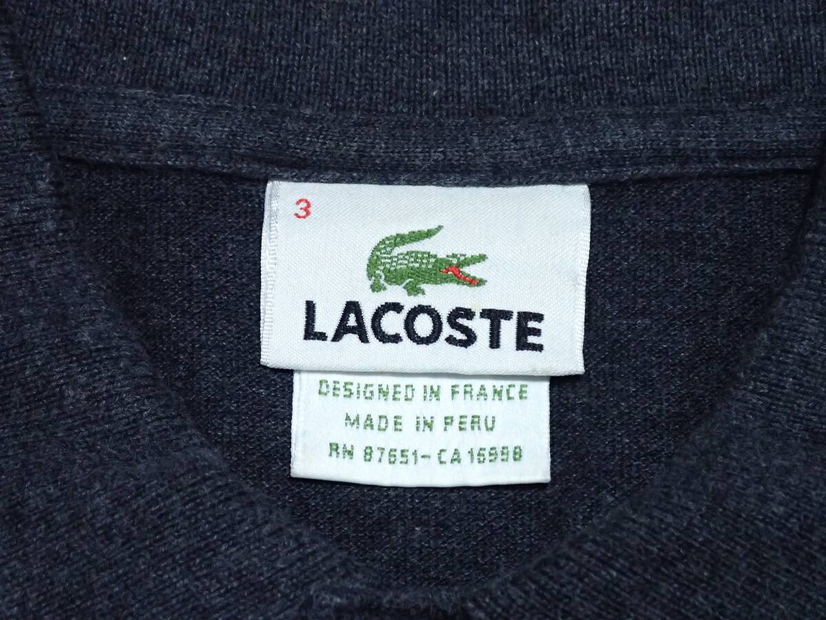Yahoo!オークション - LACOLE ラコステ 5191L 定番スタイル 鹿の子ポ...