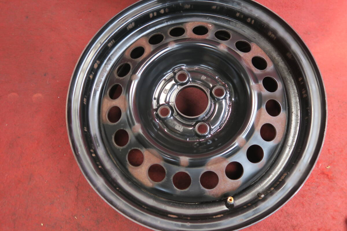 Yahoo!オークション - 【H716】スチール ホイール 4本 HONDA ホンダ 純...