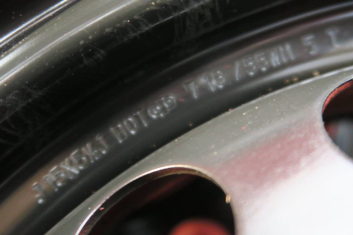 Yahoo!オークション - 【H718】 スチール ホイール 4本 TOYOTA トヨタ ...