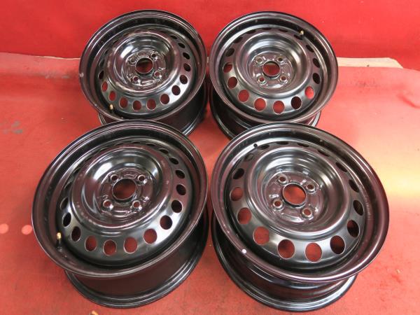 Yahoo!オークション - 【H718】 スチール ホイール 4本 TOYOTA トヨタ ...