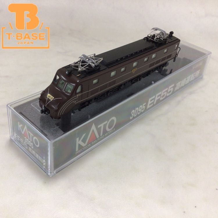 Yahoo!オークション - 1円〜 動作確認済み KATO Nゲージ 3095 EF55 高...