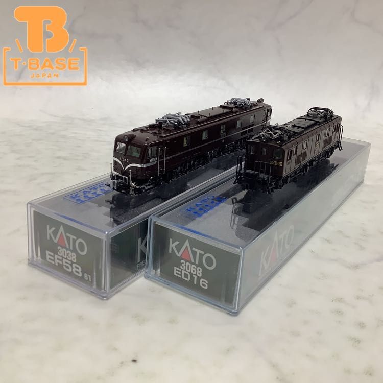 Yahoo!オークション - 1円〜 動作確認済み KATO Nゲージ 3038 EF58 61 ...