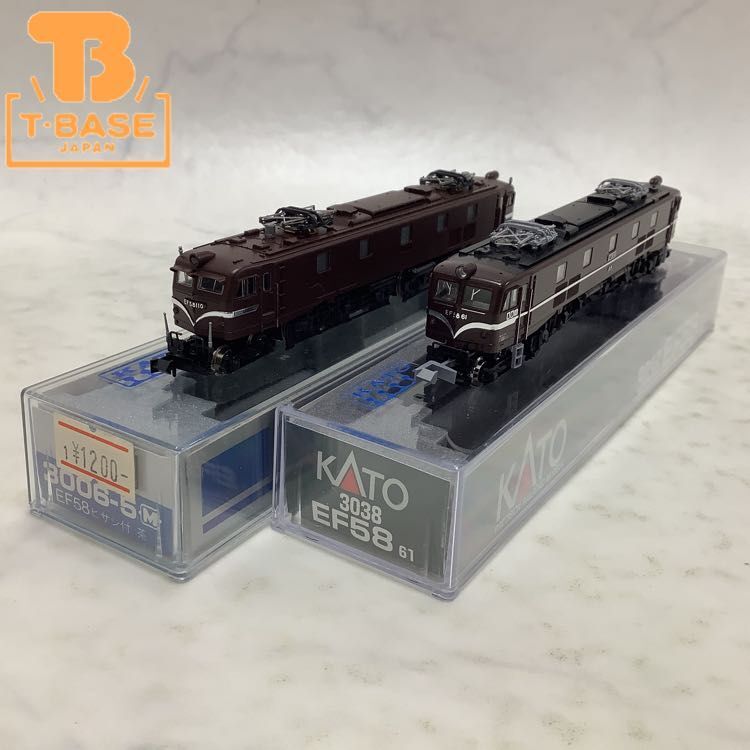 1円〜 み KATO Nゲージ 3006-5 EF58 ヒサシ付 茶 3038 EF58 61(その他)｜売買されたオークション情報、yahooの商品情報をアーカイブ公開 - オークファン ...