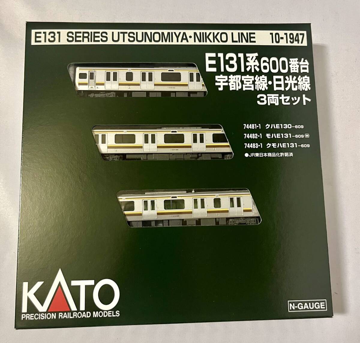 Yahoo!オークション - KATO 鉄道模型 Nゲージ 10-1947 E131系600番台 ...