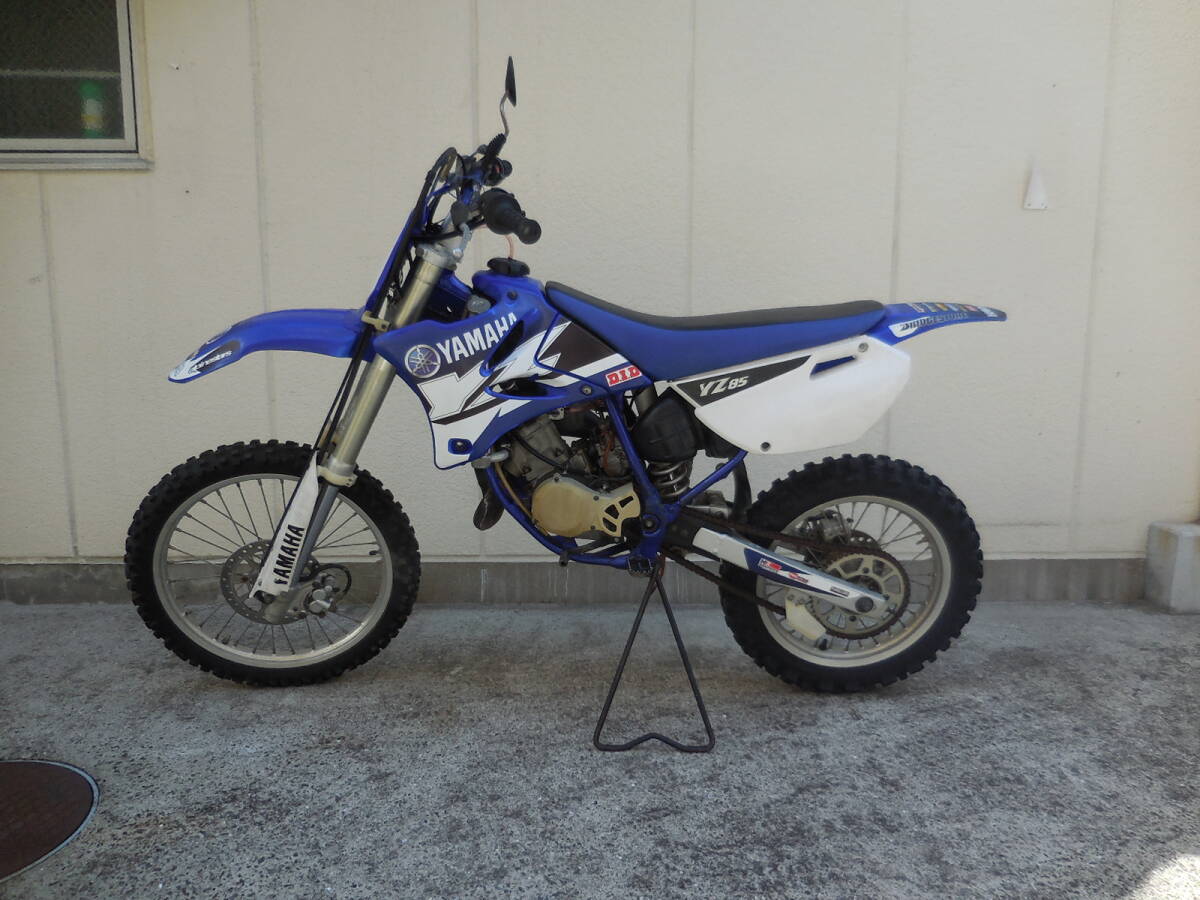 Yahoo!オークション - YZ85ラージホイール 公道仕様 オフロード 林道ツ...