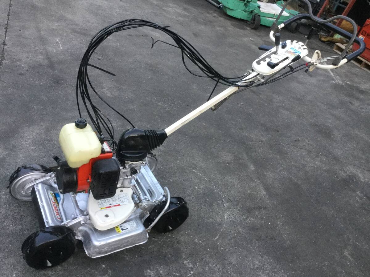 Yahoo!オークション - 草刈機 自走式 ナイフ切レバーOREC - SP850A 4WD