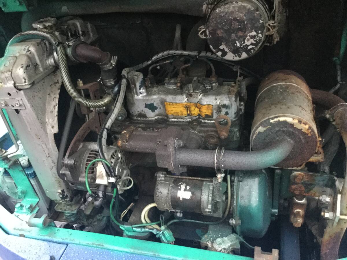 Yahoo!オークション - ミニユンボ 油圧ショベル クボタKH-021 ＜動作確...