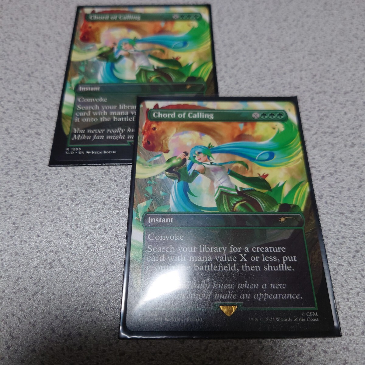 Yahoo!オークション - MTG SLD 召喚の調べ 英語 二枚セット ボーダーレ...