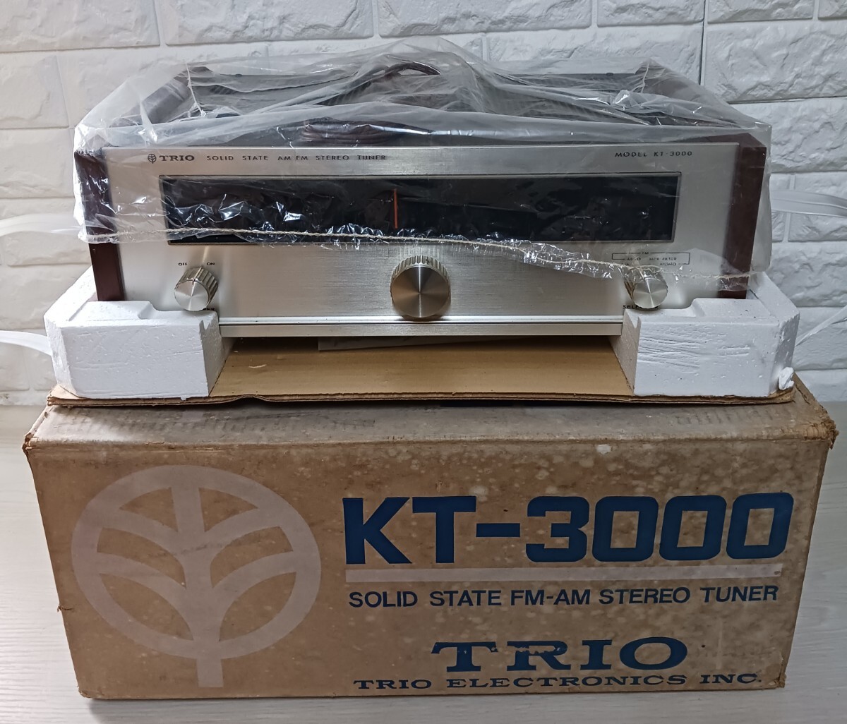 Yahoo!オークション - 元箱つき トリオ TRIO KT-3000 FM・AMステレオチ...