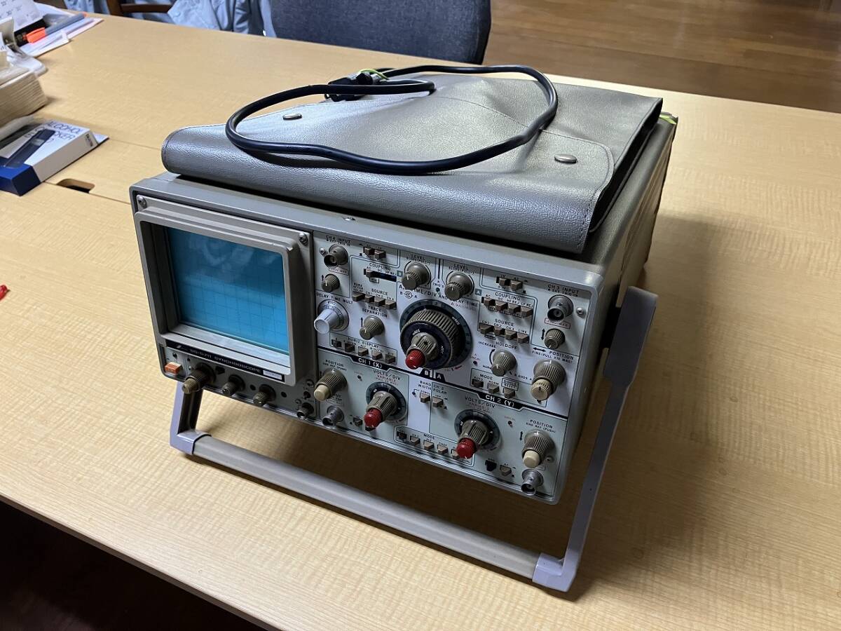 Yahoo!オークション - SS-5711 IWATSU SYNCHROSCOPE 100MHz 岩通 岩崎...