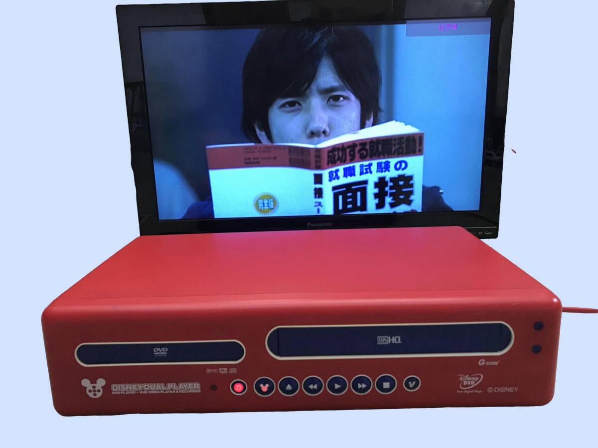 Yahoo!オークション - M3634 DISNEY DVD/VCRコンビネーションデッキ BV...